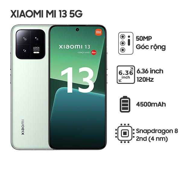 Xiaomi Mi 13 5G 8GB/256GB Chính Hãng | Chất Lượng, Giá Hấp Dẫn