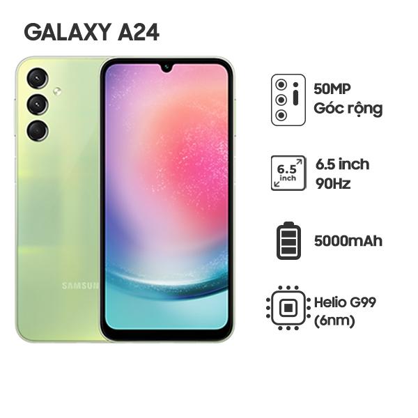 Samsung Galaxy A24 8G/128GB Chính Hãng - BHĐT | Hiệu năng mượt mà, Pin ...