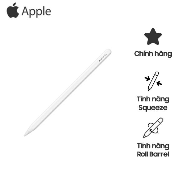 Bút cảm ứng Apple Pencil Pro 2024 | Giá rẻ, trả góp 0%