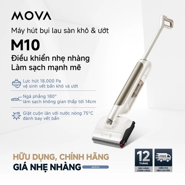Máy hút bụi lau nhà Dreame Mova M10 đa năng, giá rẻ